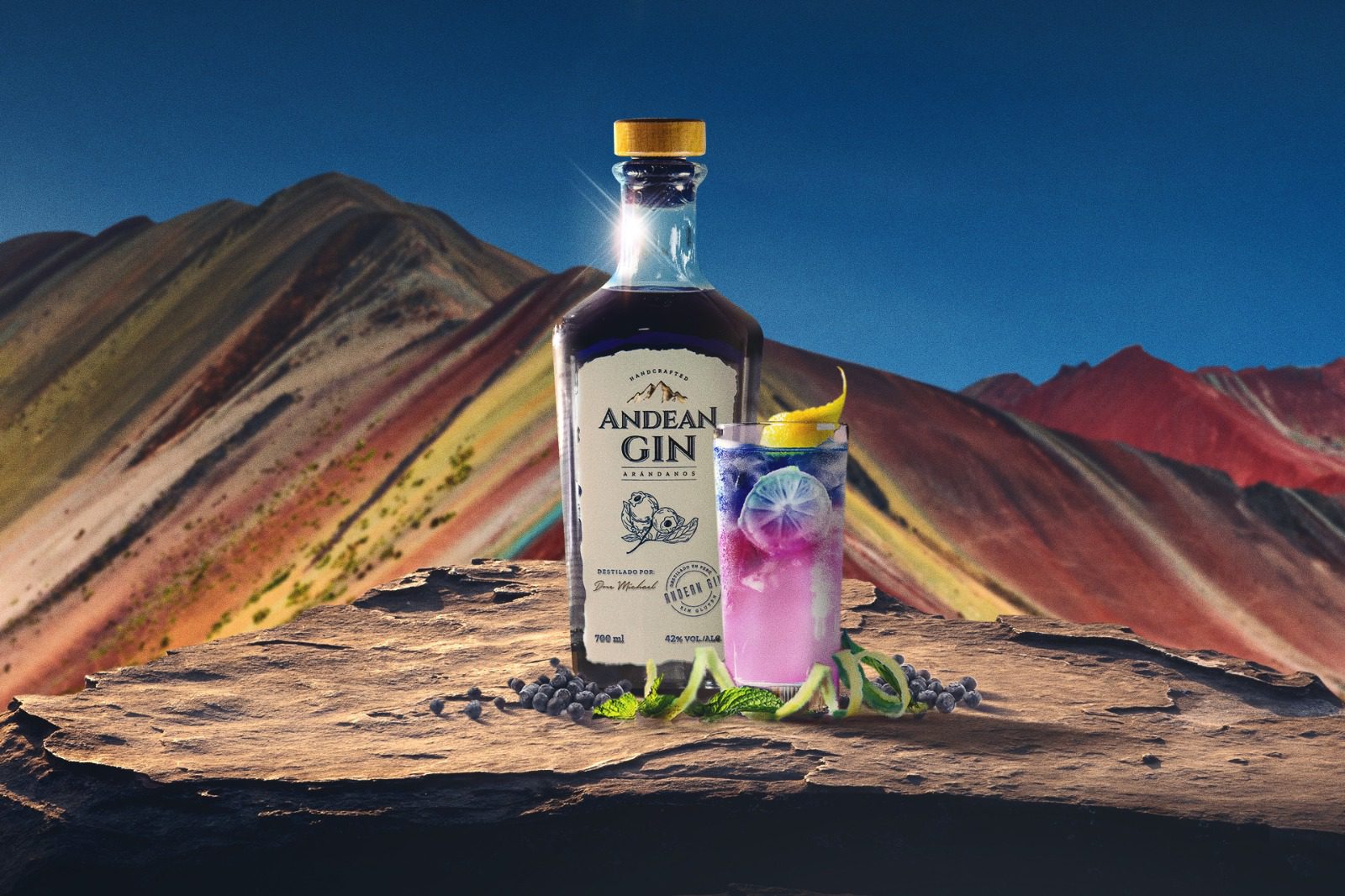 Destilería Don Michael lanza “Andean Gin Arándanos”, un gin que cambia ...