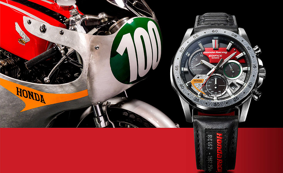 Casio presenta su nuevo reloj en colaboración con Honda Racing ...